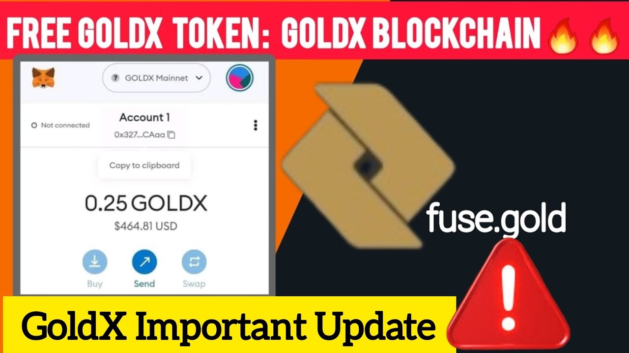 Goldx new important update Goldx free airdrop GoldX staking update Free ...
