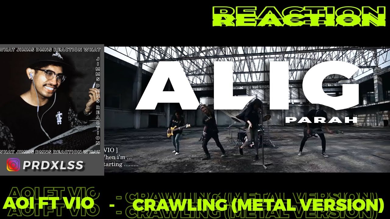 AOI - CRAWLING (Feat Vio) (Metal Version) - YouTube
