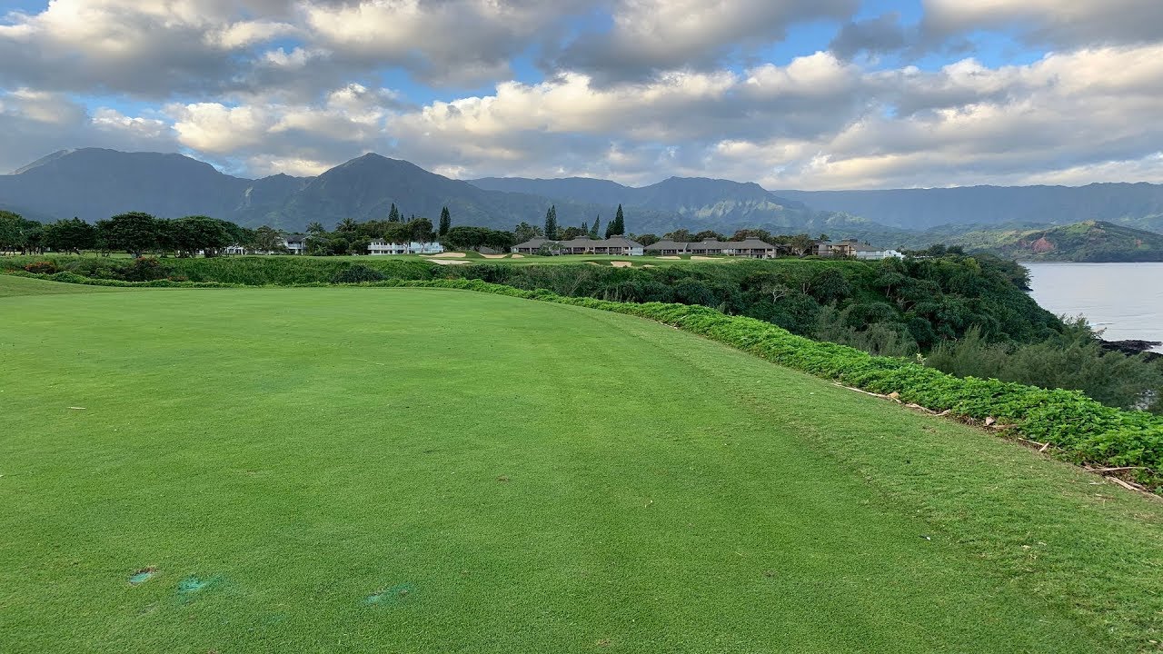 Full Round of Golf Played at Princeville's Makai Golf Course in Kauai 1 ...