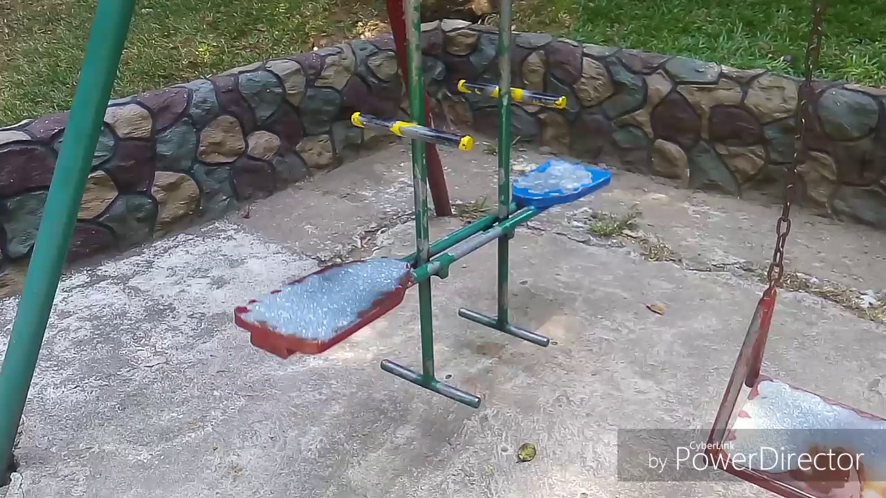 Ghost playing in the playground. Creepy playground - YouTube