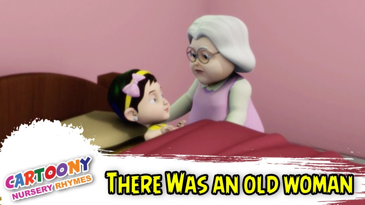 There Was An Old Woman | Educational Rhymes For Kids | Animated Rhymes ...
