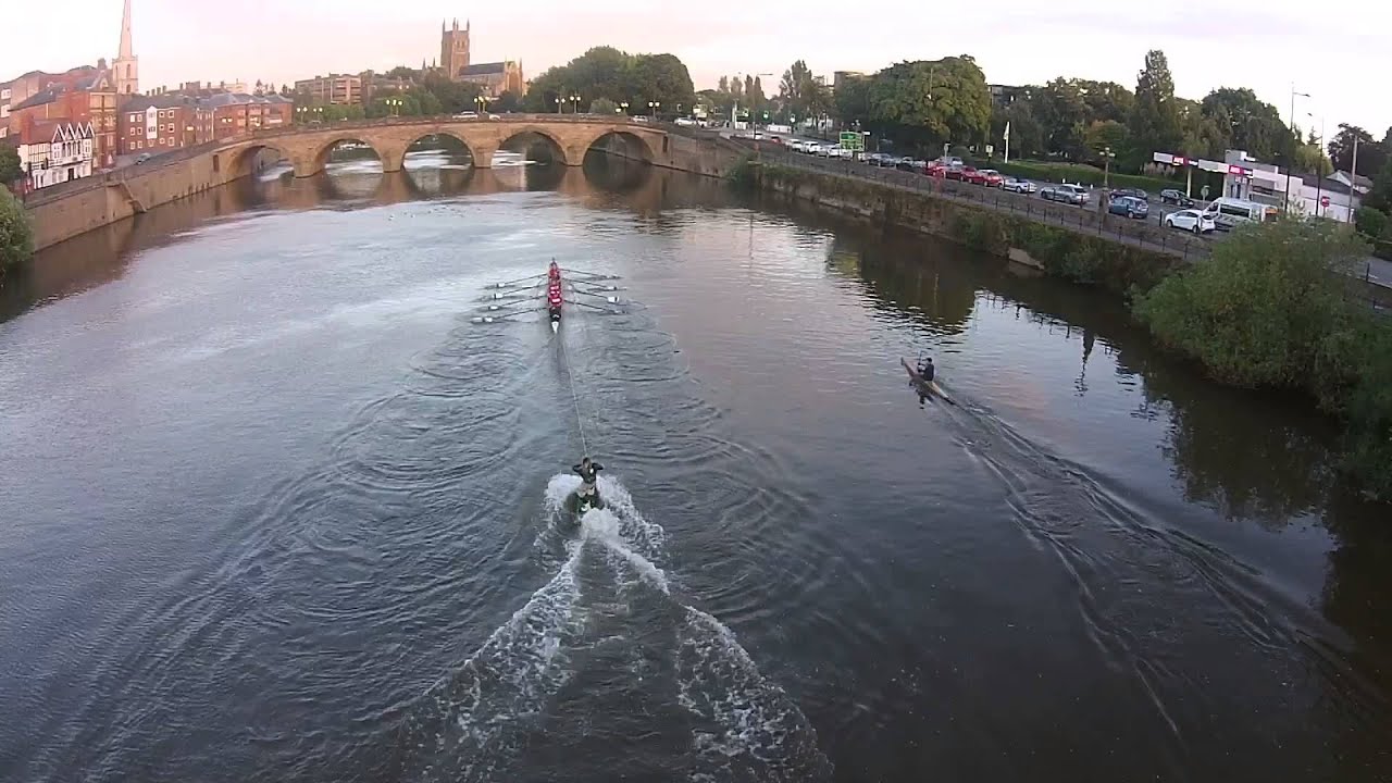 An awesome bunch from Worcester Rowing club towing Alec Foster on a ...