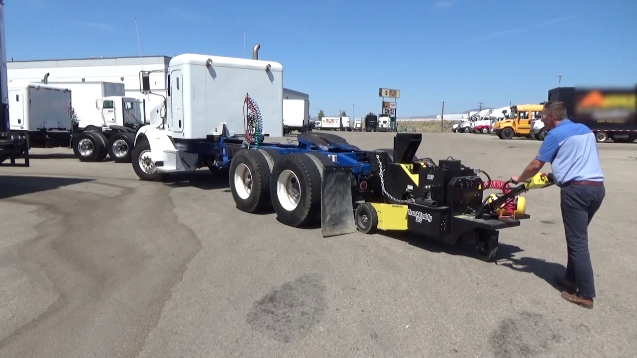 TruckCaddy Heavy Truck Pusher Customer Testimonial - YouTube