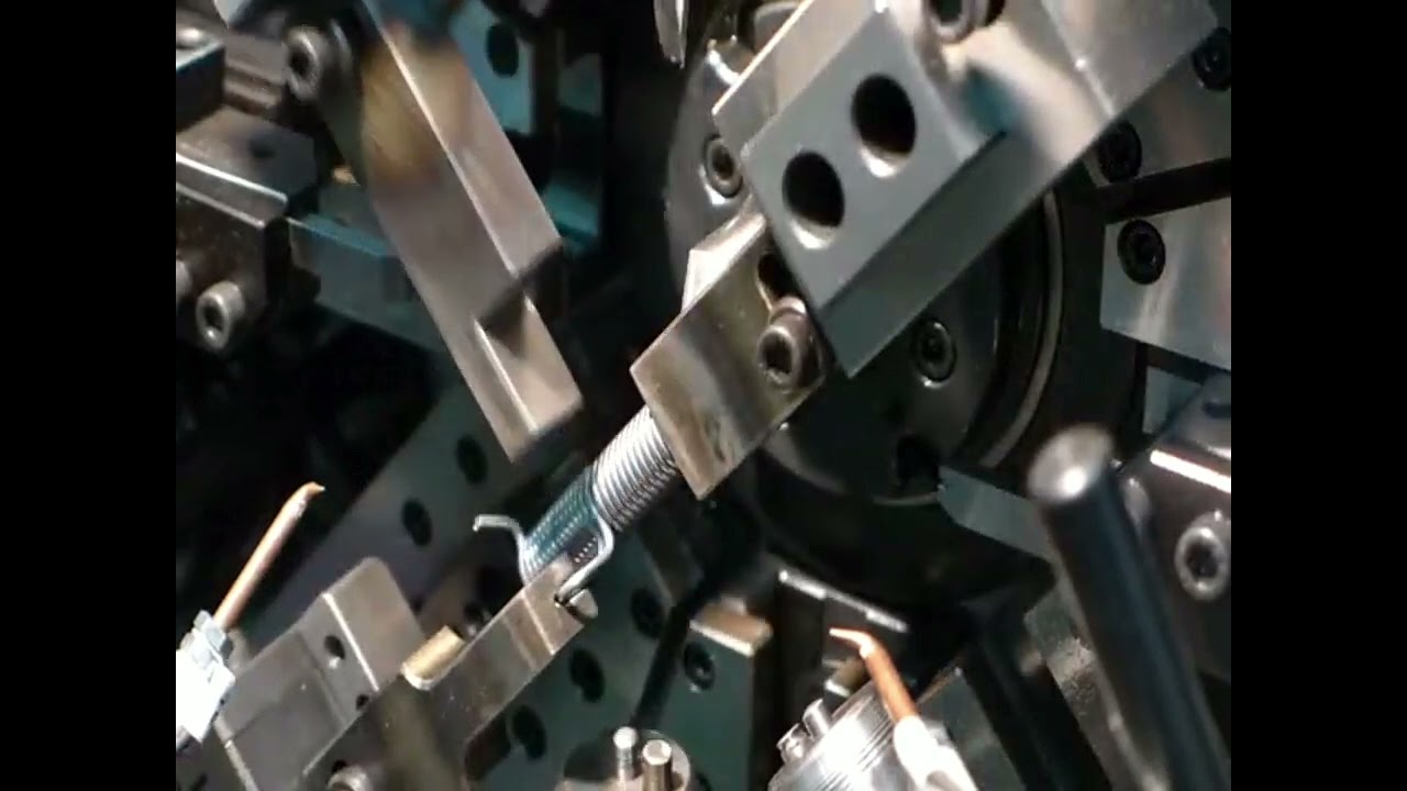 CNC spring machine at work.Have you seen it?CNC Machinery - YouTube