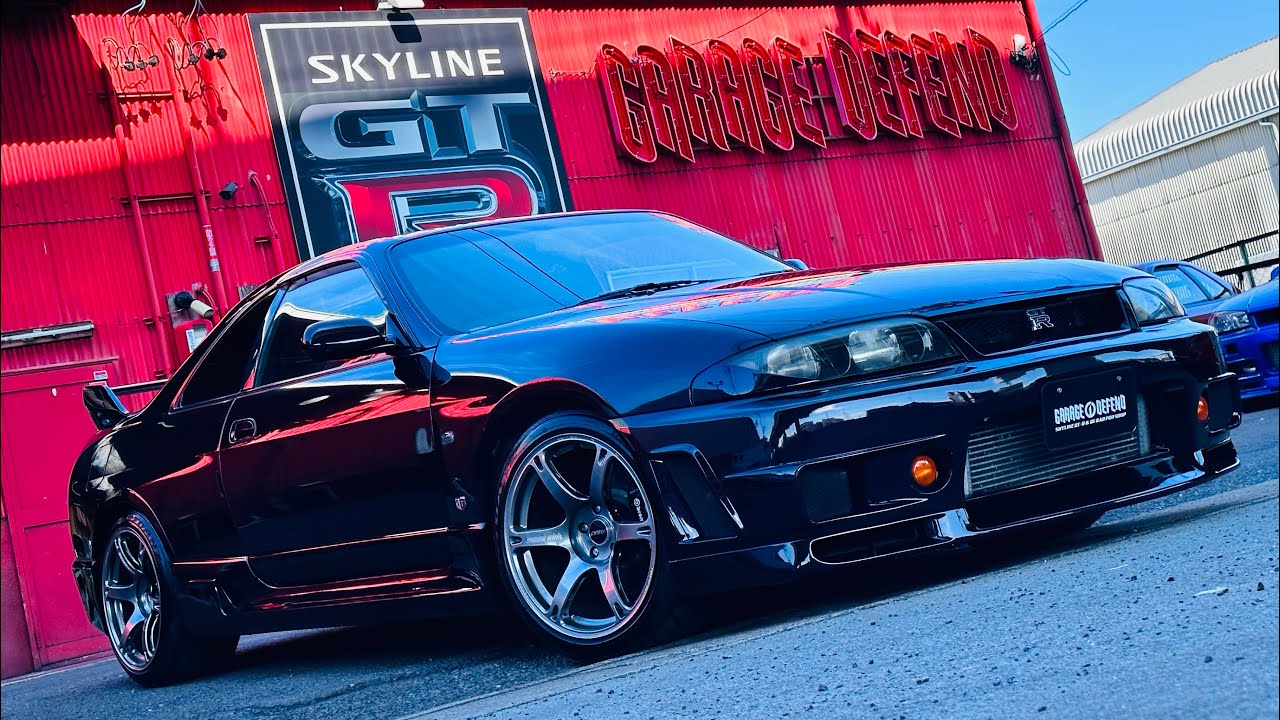 DEFEND GRAPHICS！SKYLINE GT-R Vspec！Rare Color！Midnight Purple 希少色ミッドナイト ...