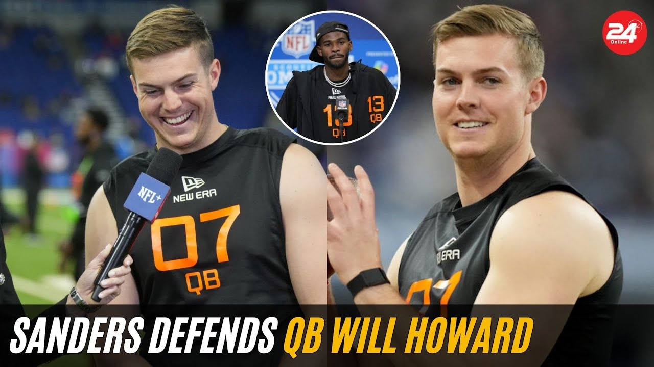 Sanders Defends Will Howard: OSU QB's Combine Criticism Sparks Heated ...
