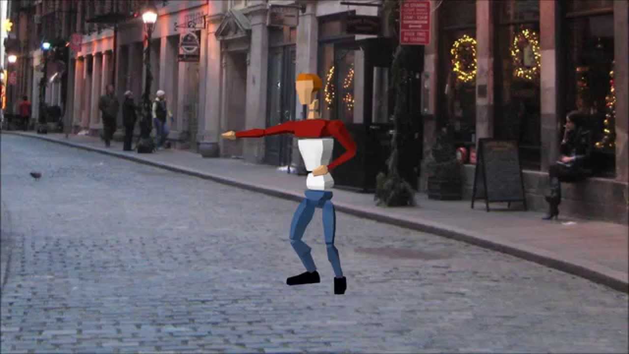 3D Animation: Character Dance/Jump/Walk Animations - YouTube