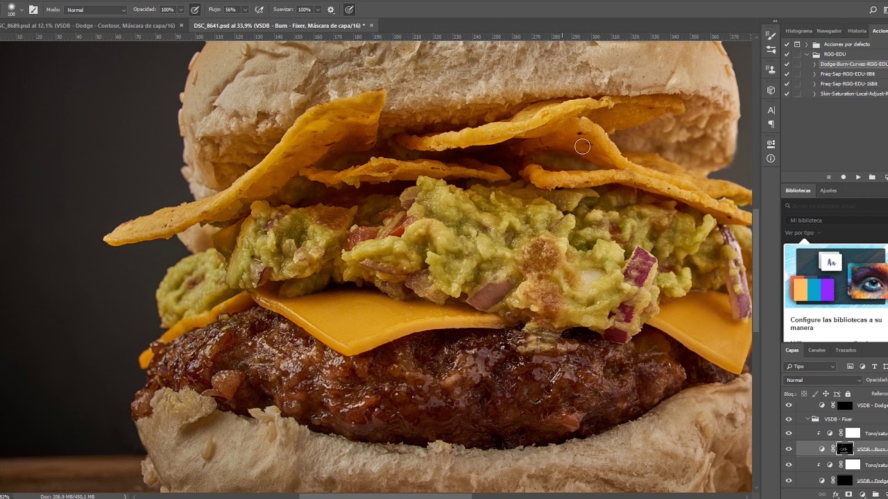 MEXICAN BURGER - Photoshop & Capture One Edit - Food Phoography ...