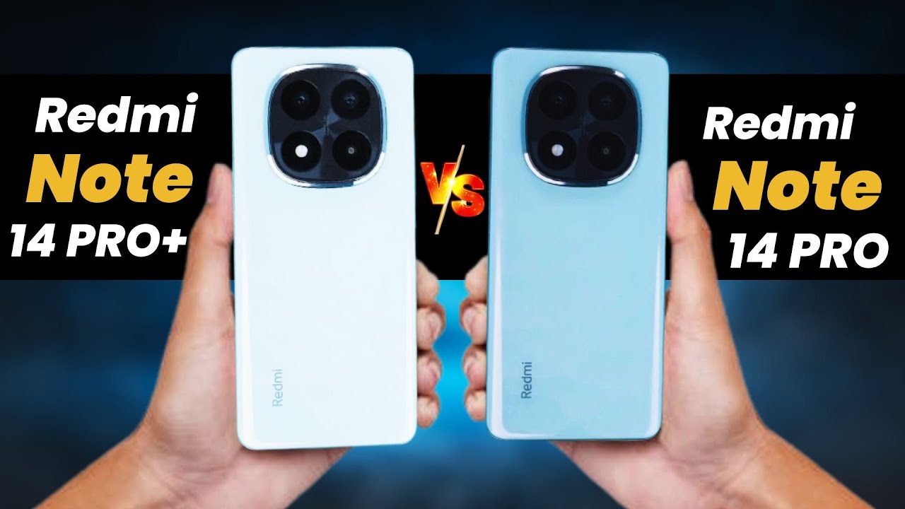 সেরা কে ? Redmi Note 14 Pro Plus Vs Redmi Note 14 Pro Comparison - YouTube