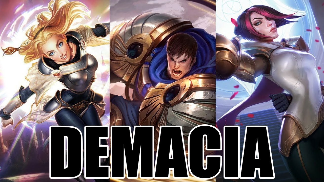 El Campeón Mas Poderoso de Demacia League Of Legends - YouTube