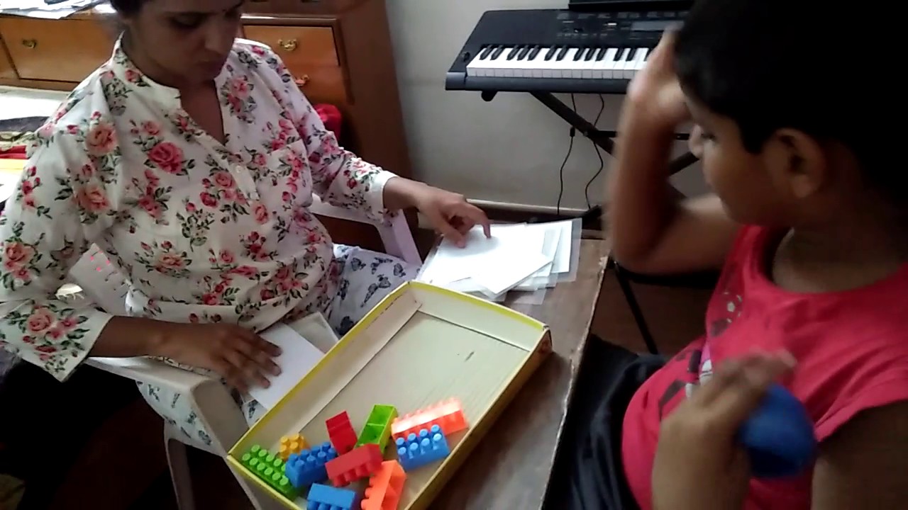 Visual perception-copying block patterns second le - YouTube