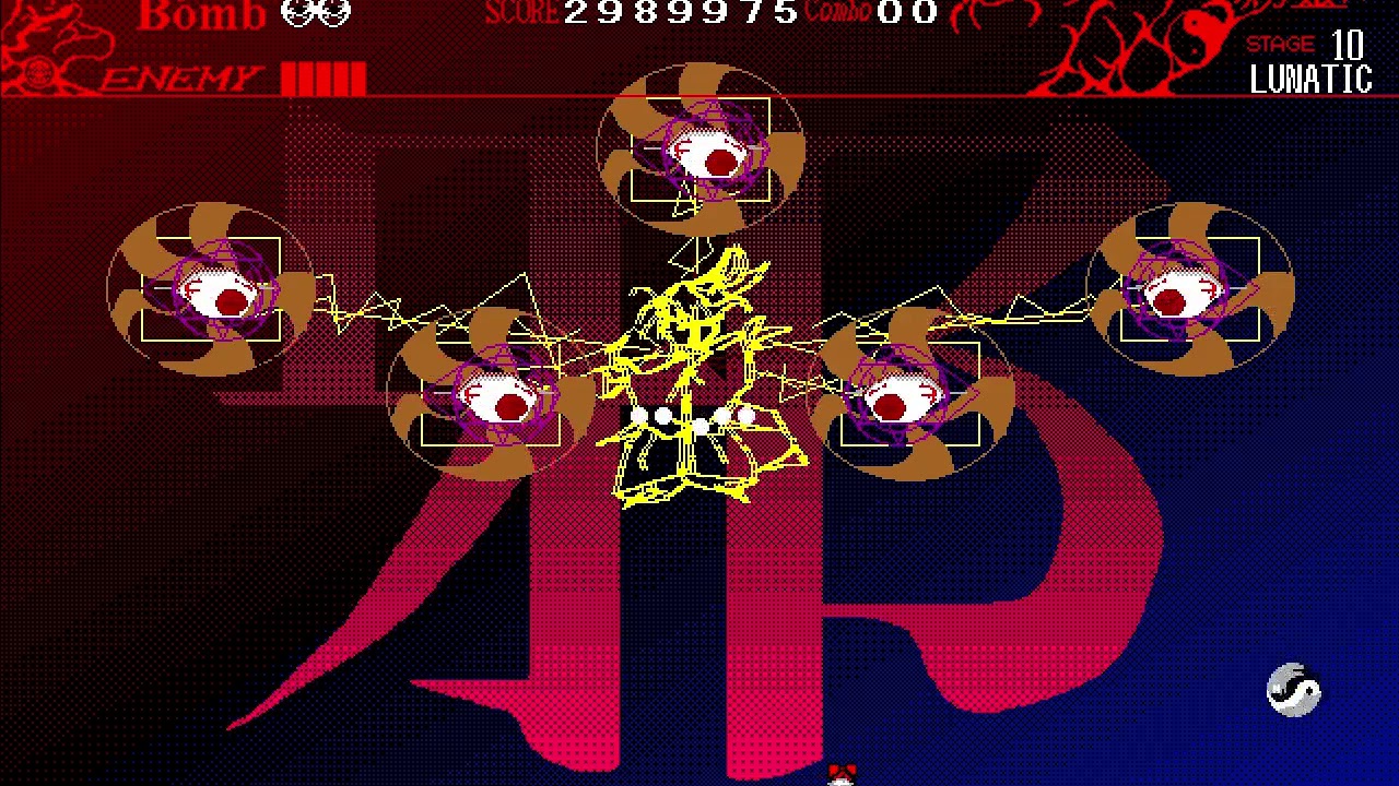 Touhou 1: Highly Responsive to Prayers - Makai Route Lunatic 1cc - YouTube