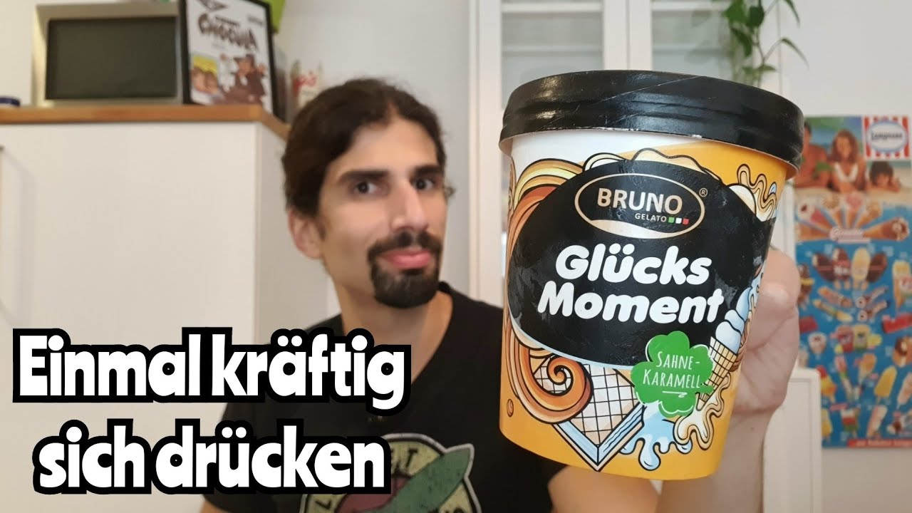 Dieser Moment... Bruno Gelato Eis Sahne-Karamell mit Herzlichkeit - YouTube