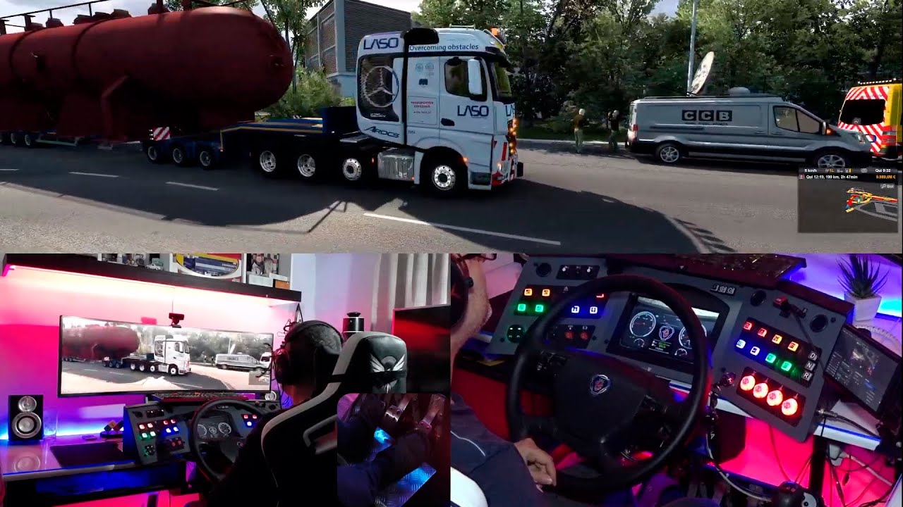Trucks or Bus Services - Euro Truck Simulator 2 Cockpit Scania Real ...