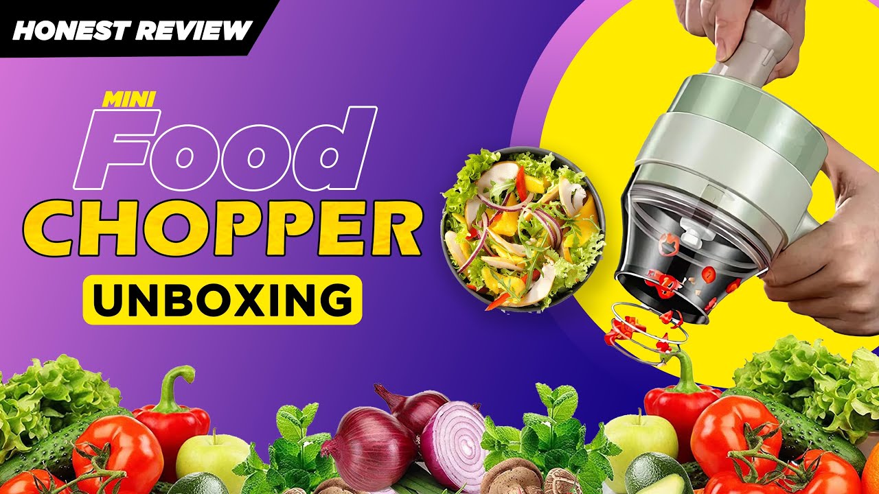 Mini Food Chopper ( rechargeable chopper ) for Small Kitchens 2022 ...