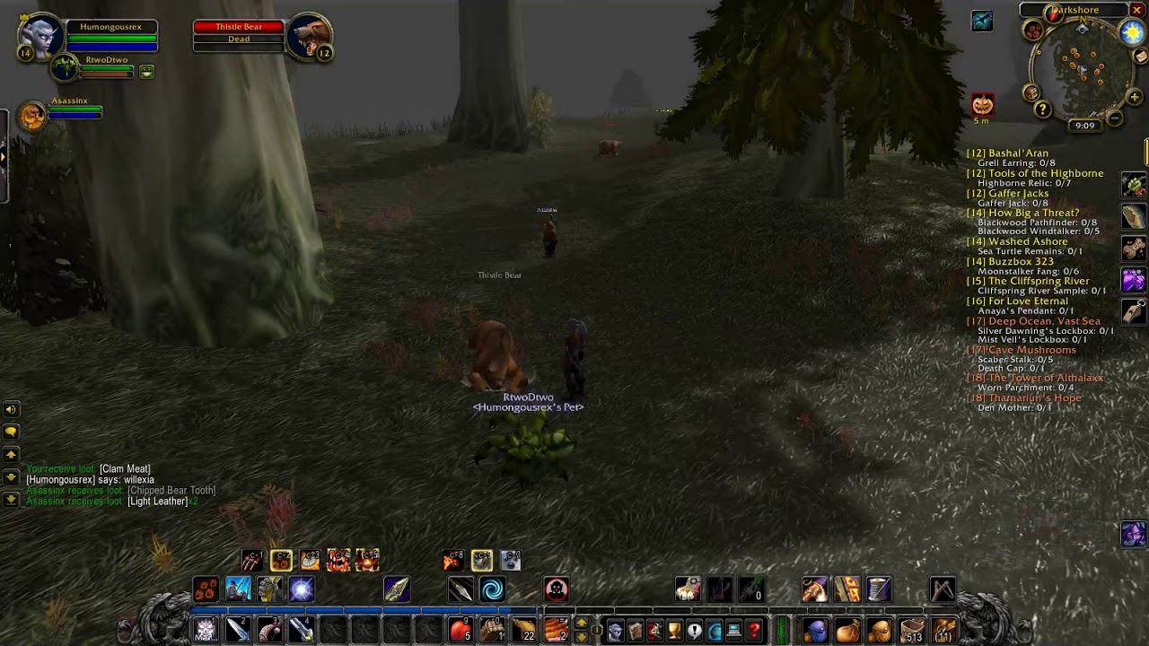 World of Warcraft - I dont see any moonstalker fangs! - YouTube
