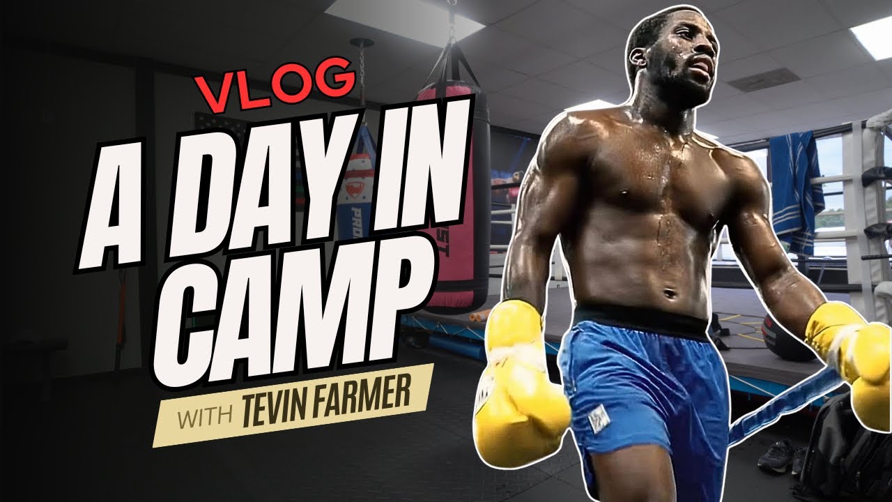 TEVIN FARMER FIGHT CAMP VLOG | INTENSE GYM SESSSION | NOV.16TH SAUDI ...