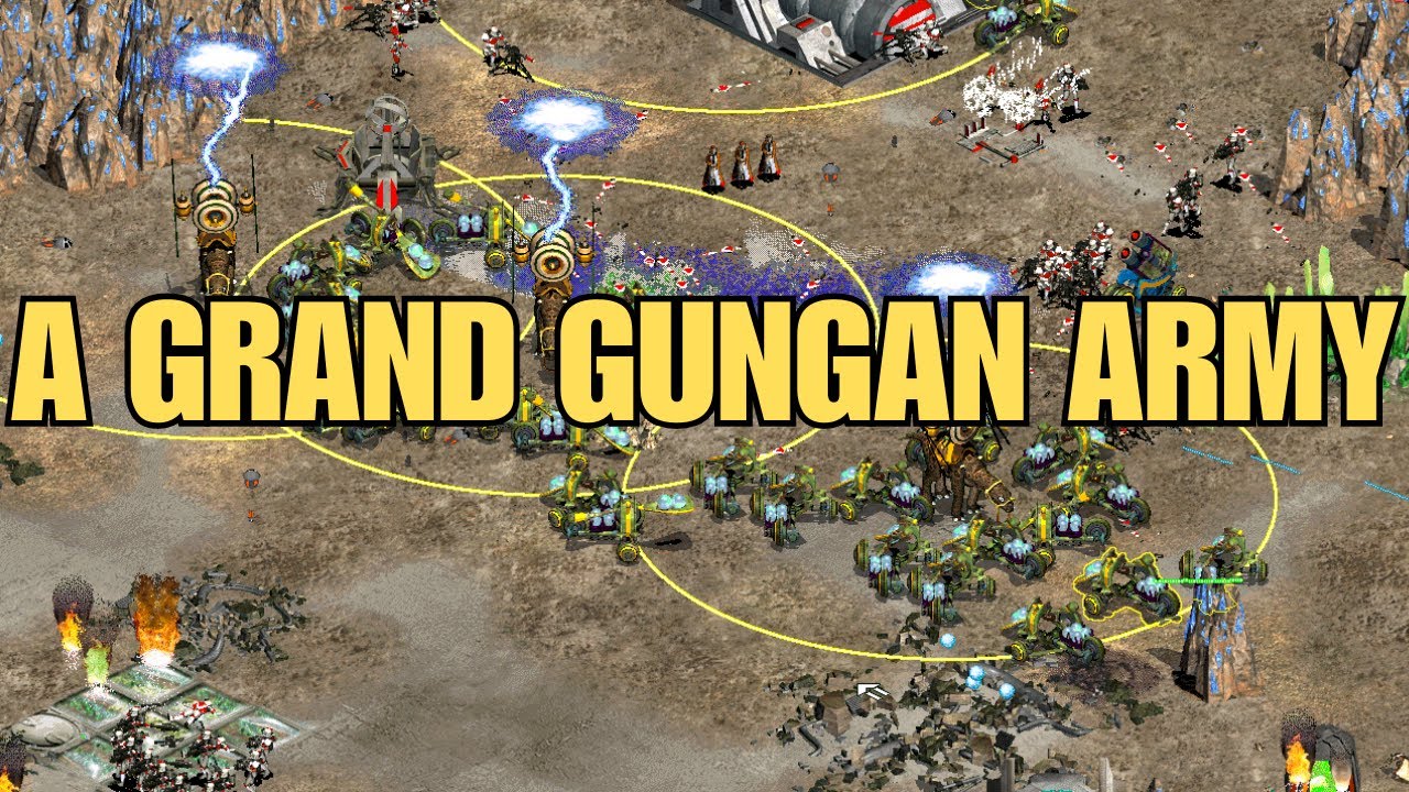 A Grand Gungan Army - Aeten II 4v4 (Star Wars Galactic Battlegrounds ...