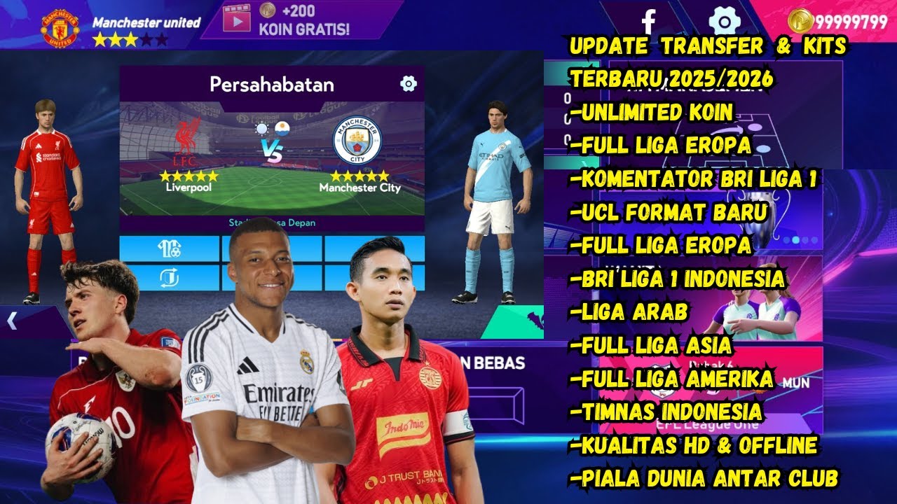 BEST GAME‼️ FOOTBALL LEAGUE 2025 MOD APK | UANG TAK TERBATAS + STAMINA ...