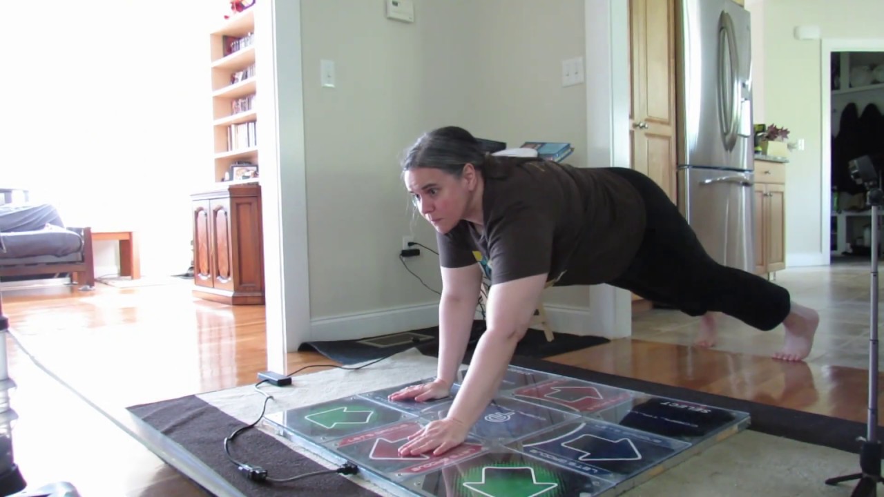 Plank Dance Dance Revolution -- V Beginner - YouTube