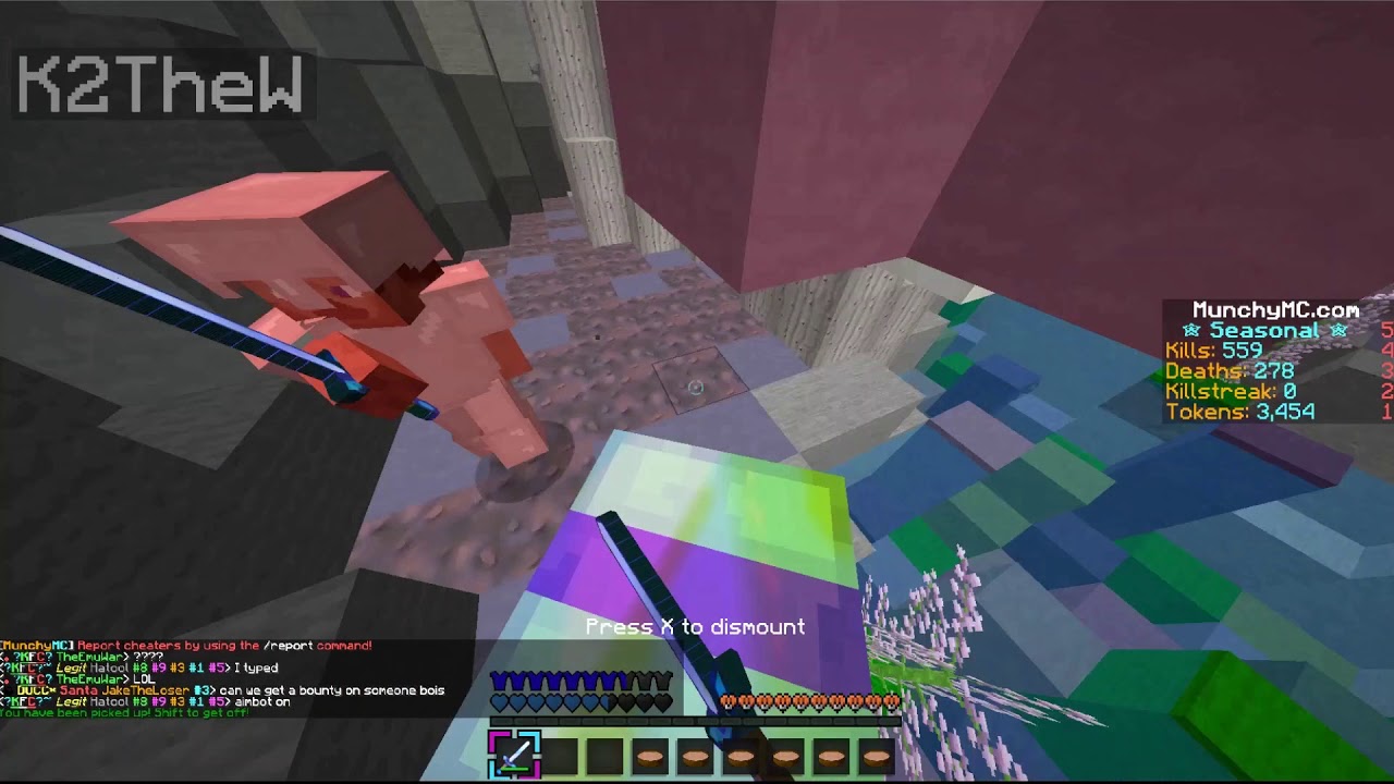 INSANE GLITCH - MunchyMC [KitPvP] - YouTube