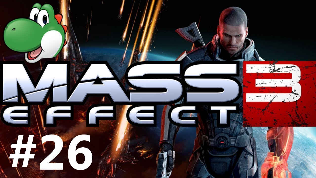 Let's Play Mass Effect 3 - Part 26 :: Cerberus Fighter Base - YouTube