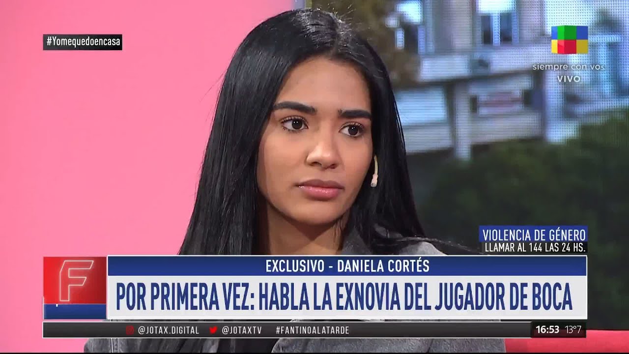 Daniela Cortés, exnovia del jugador de Boca, Sebastián Villa: "Como ...