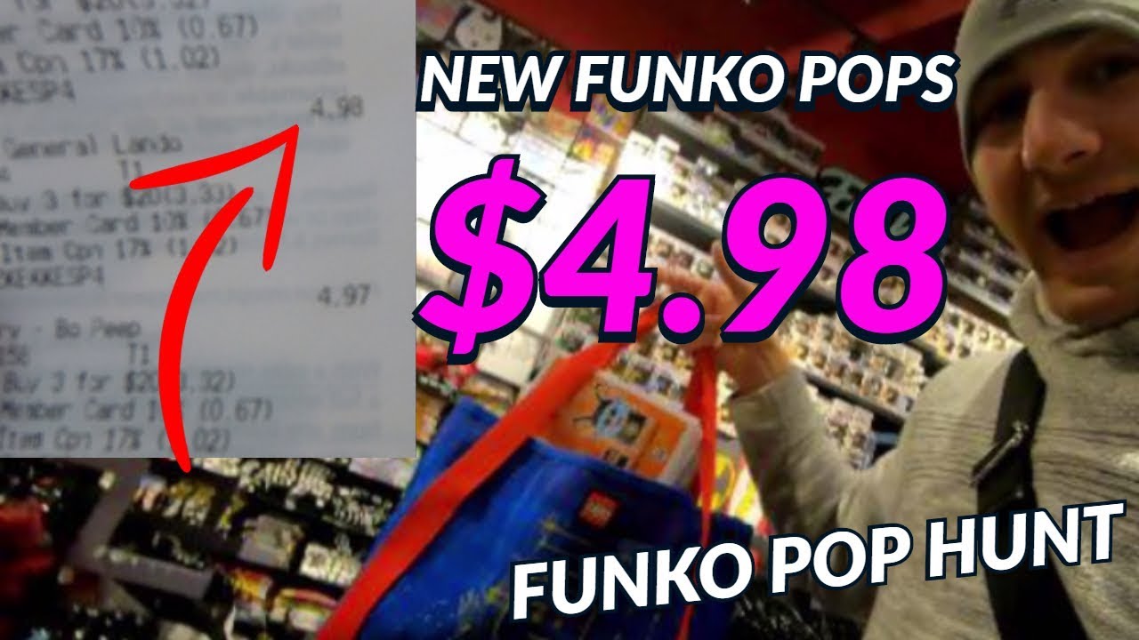 Buying New Funko Pops Cheap - Funko Pop Hunt - YouTube