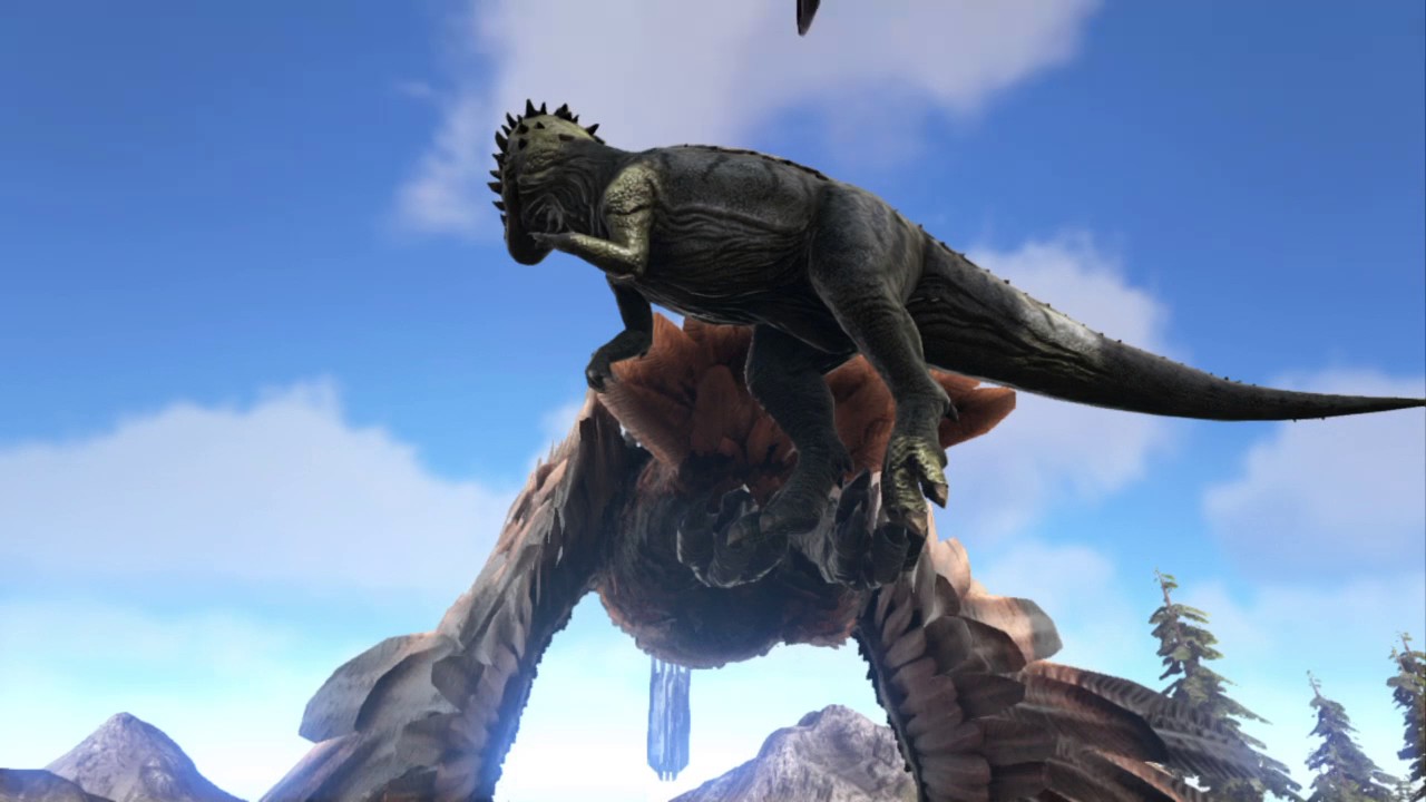 ARK: Survival Evolved moving the pachy - YouTube