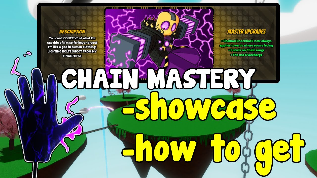 METHOD TO GET THE CHAIN MASTERY IN SLAP BATTLES - YouTube