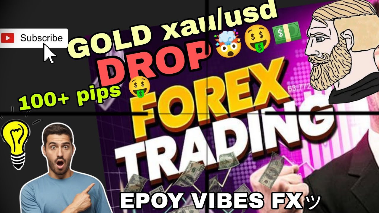 SELL GOLD DROPS 100+ PIPS | FOREX TRADER | SHARING INSIGHTS | EPOY ...