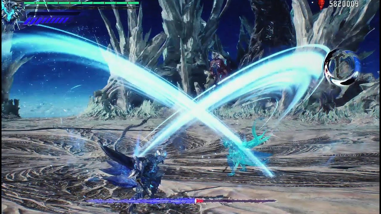 DMC 5 - Vergil & Doppelganger X-cut - YouTube
