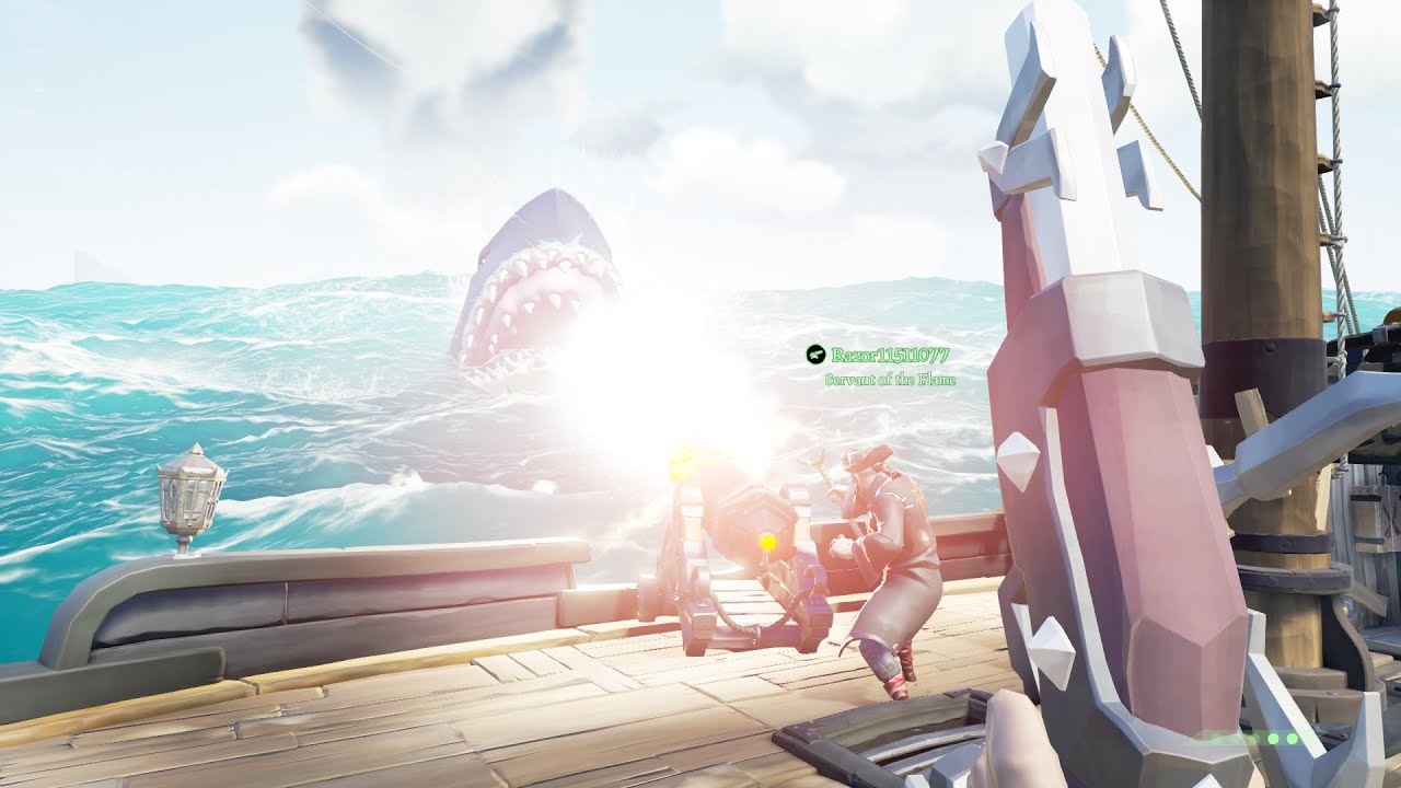Sea Of Thieves - Shrouded Ghost Encounter - YouTube