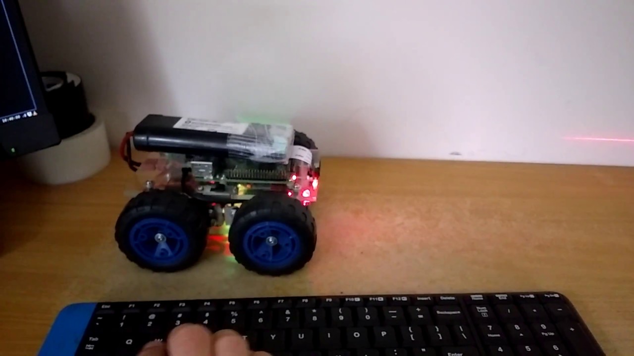 Computer vision bot hardware test - YouTube