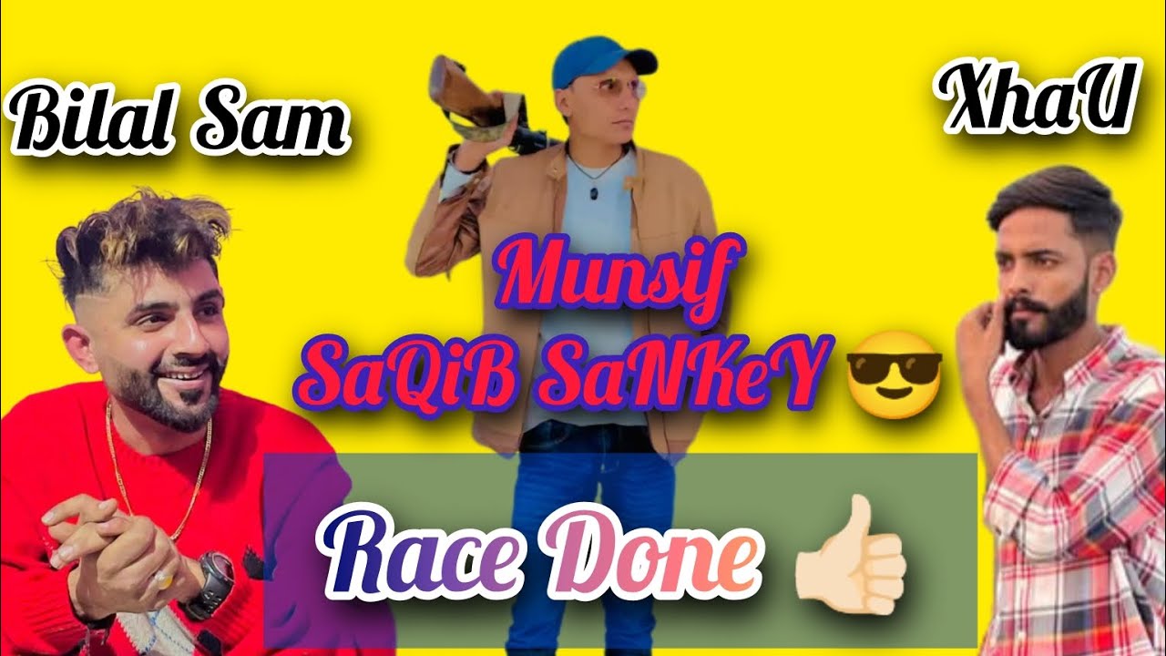 New Race 😱 | Xhau Vs Bilal Sam | Munsif SaQiB SaNKeY 😎👑 | Enjoy this ...