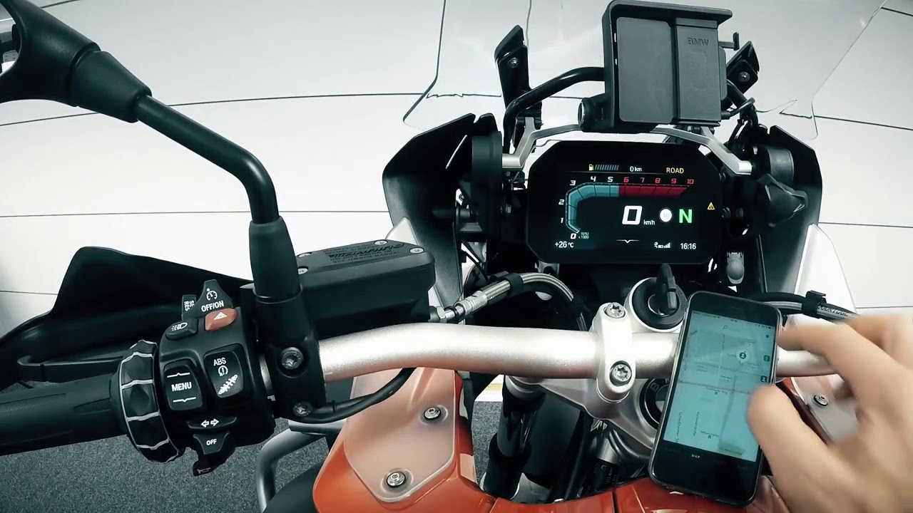 BMW Motorrad Connectivity – How To – Navigation - YouTube