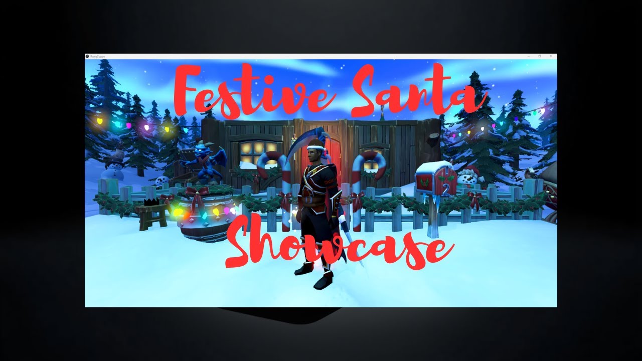 Festive Santa Hat RS3 - Item Showcase - YouTube