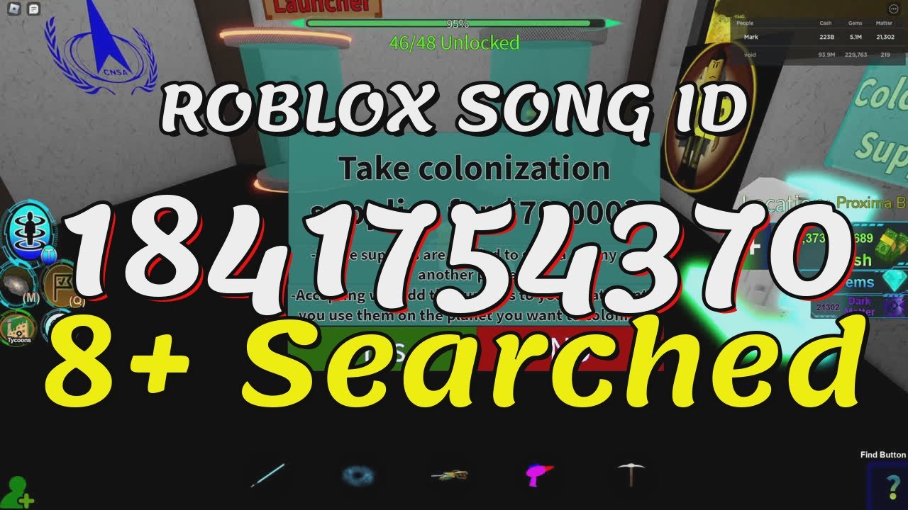 8+ Searched Roblox Song IDs/Codes - YouTube
