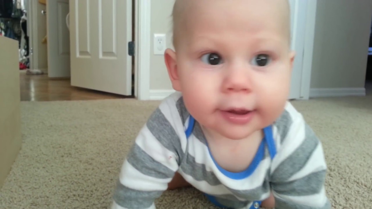 Baby says "gaga" - YouTube