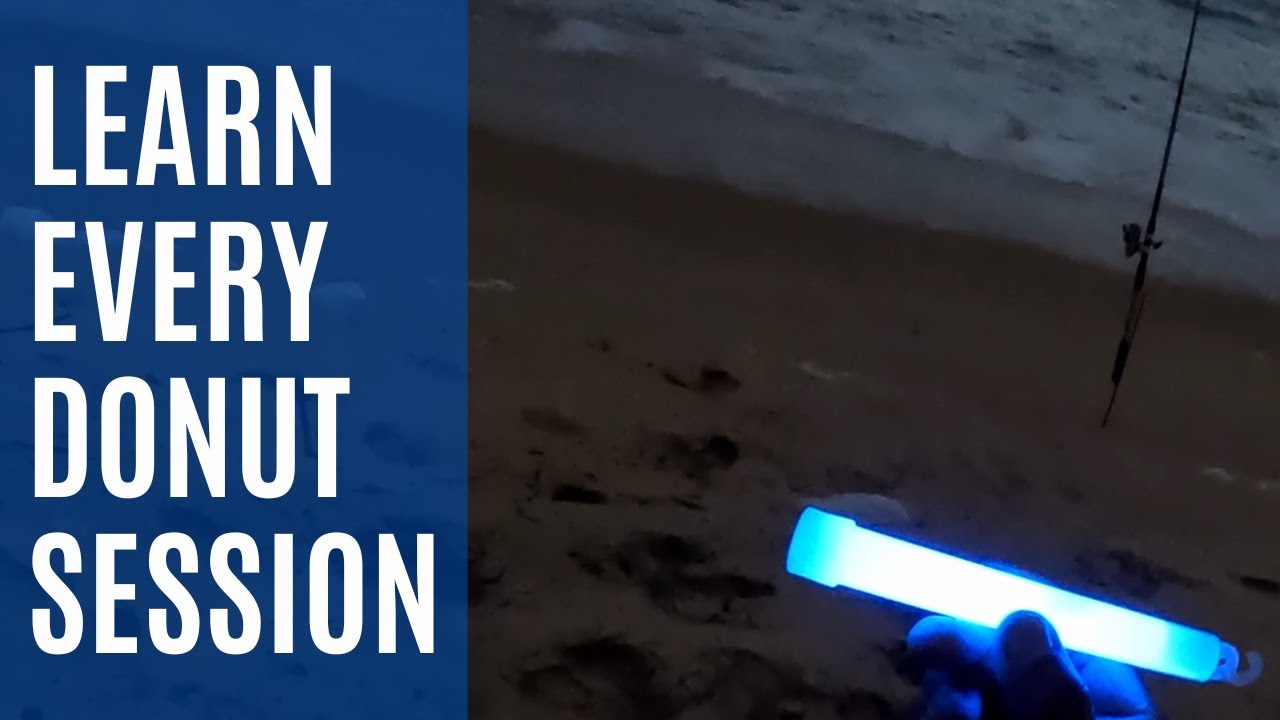 Surf Fishing at Night (Experiment & Learn) @ Moruya, NSW - YouTube