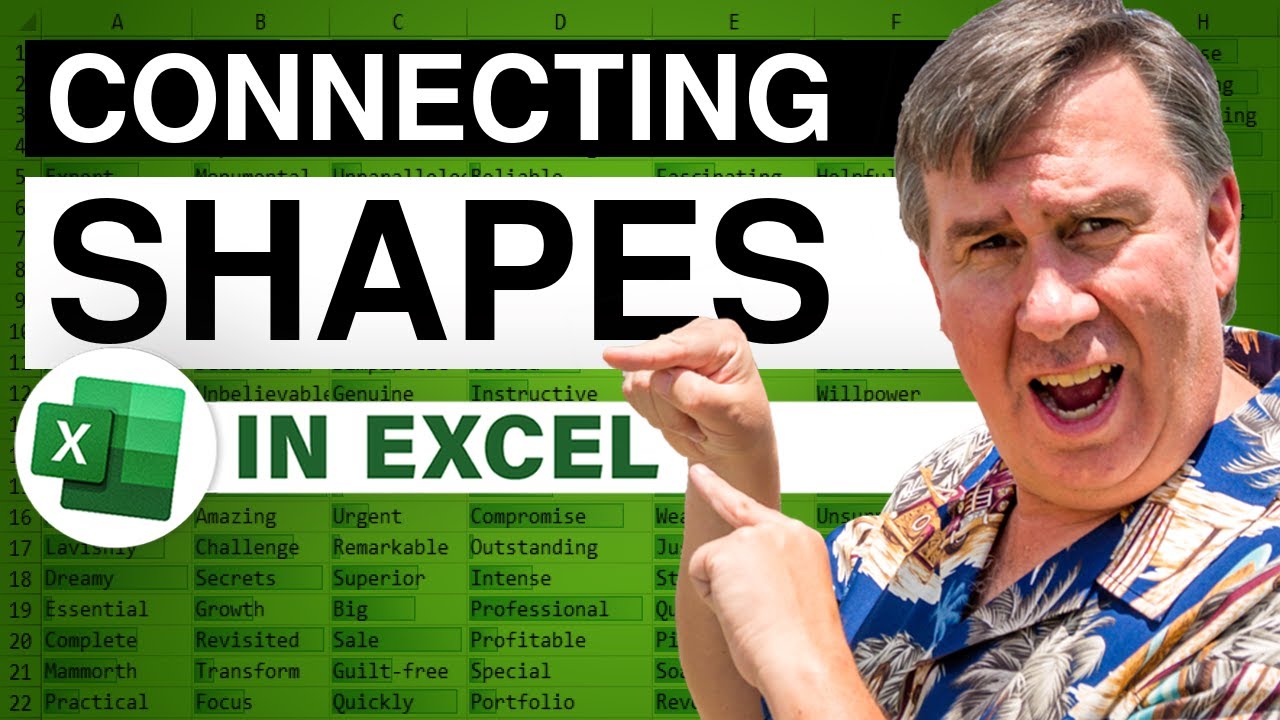 Excel Mastering Shape Connections In Excel Tips And Tricks Episode