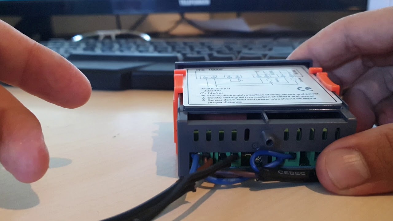 Instalar termostato ITC-1000F explicado fácil y rapido - YouTube