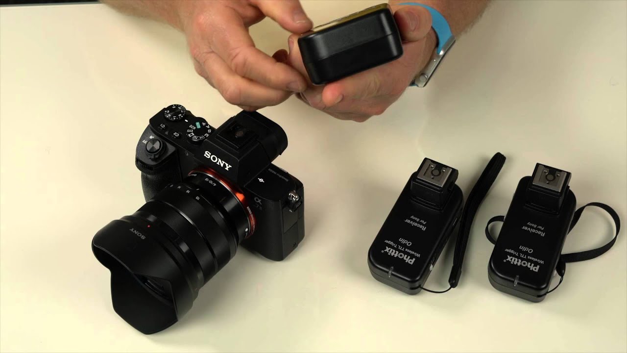 Off camera flash for Sony E mount using Photix Odin wireless triggers ...