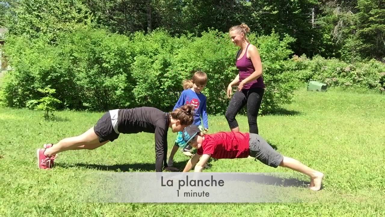 Jouer à l'entraînement avec les enfants - YouTube