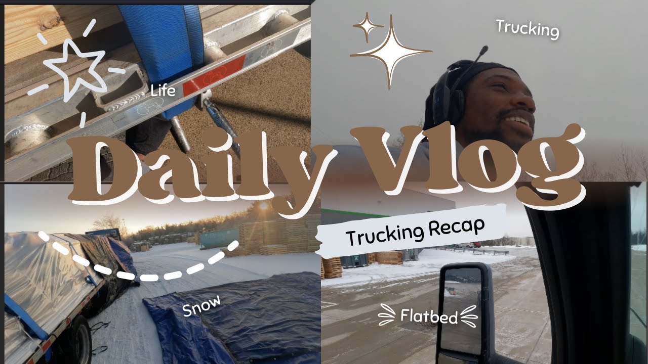 FIRST TIME ON A STEPDECK | OTR |FLATBED TRUCKING - YouTube
