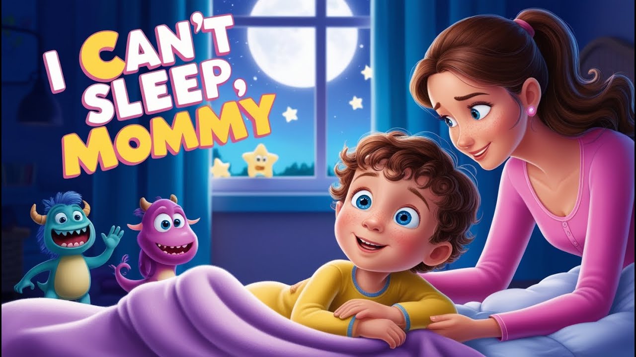 I CAN'T SLEEP MOMMY || LULLABY FOR KIDS || Comforting Lullaby for Kids ...