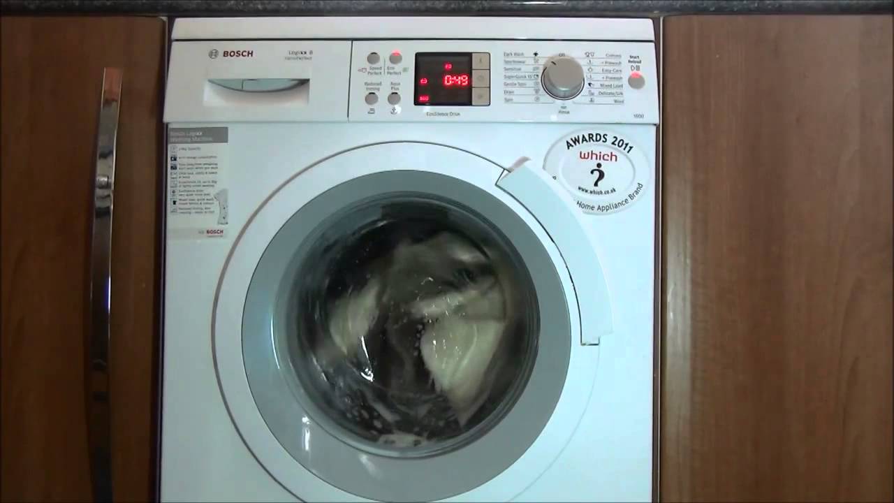 Bosch Logixx WAS32461 Washing Machine : Sports Eco Perfect Overloaded ...