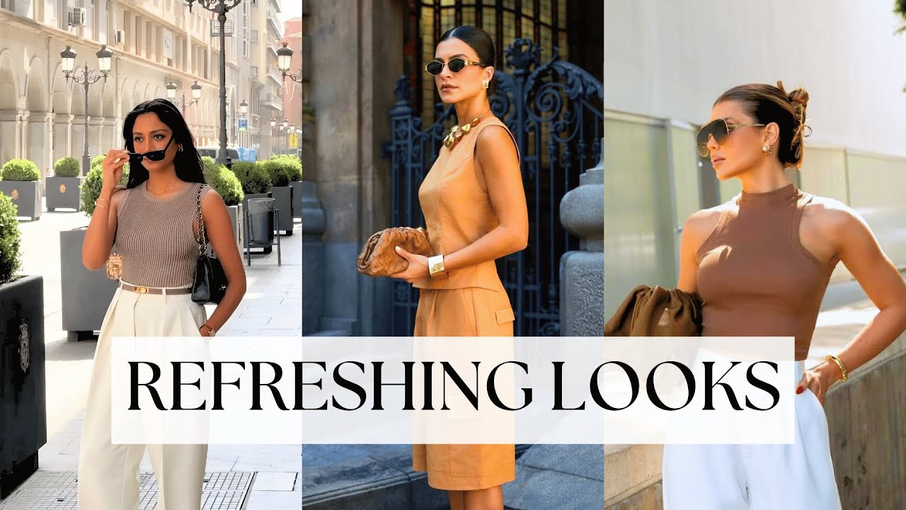 How to Put Together Refreshing Spring Looks for Ladies 50+60+70+ - YouTube