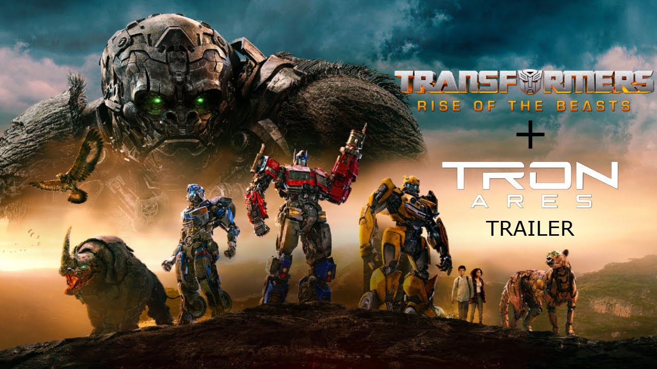 Transformers + Tron Ares Trailer (Rise Of The Beasts) - YouTube