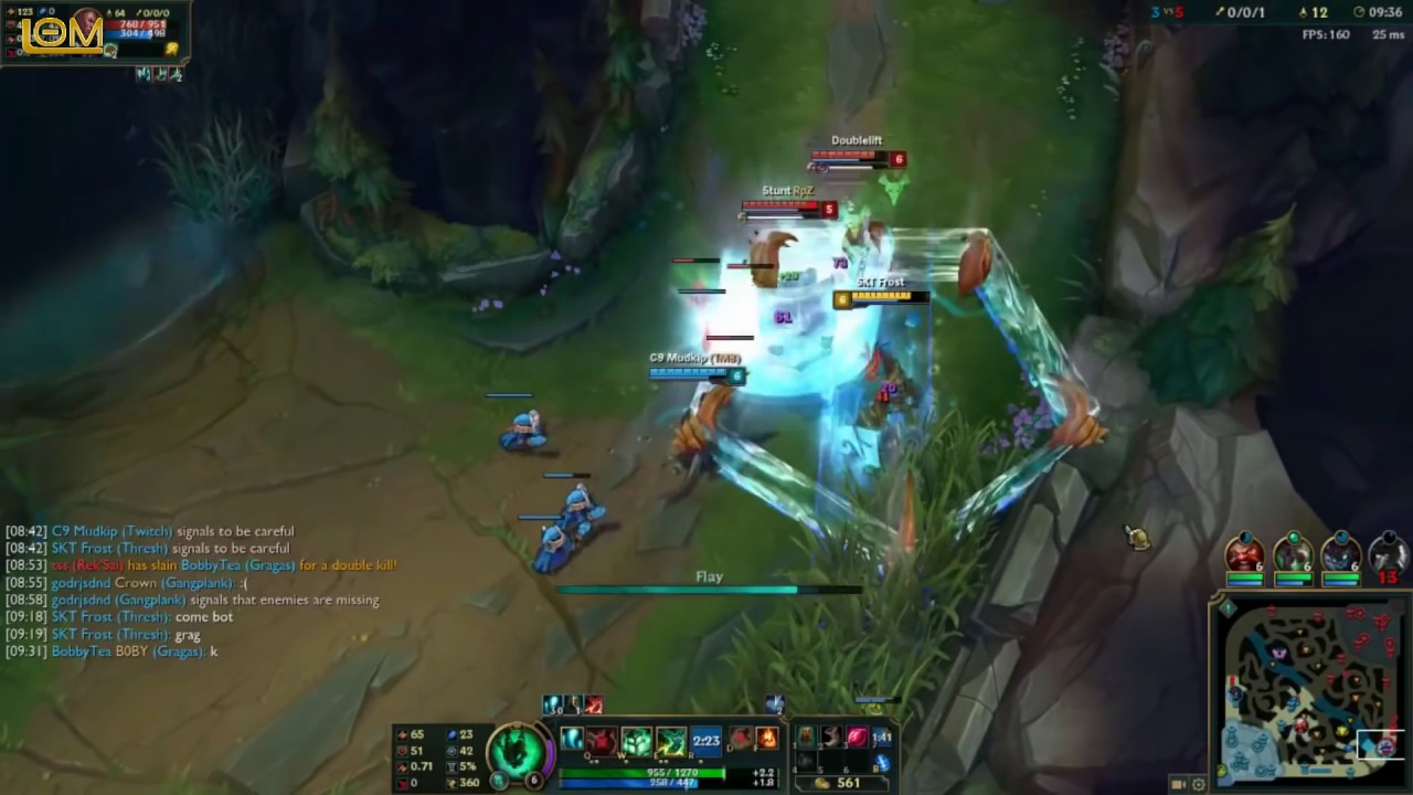 BioFrost TSM support League of Legends - YouTube